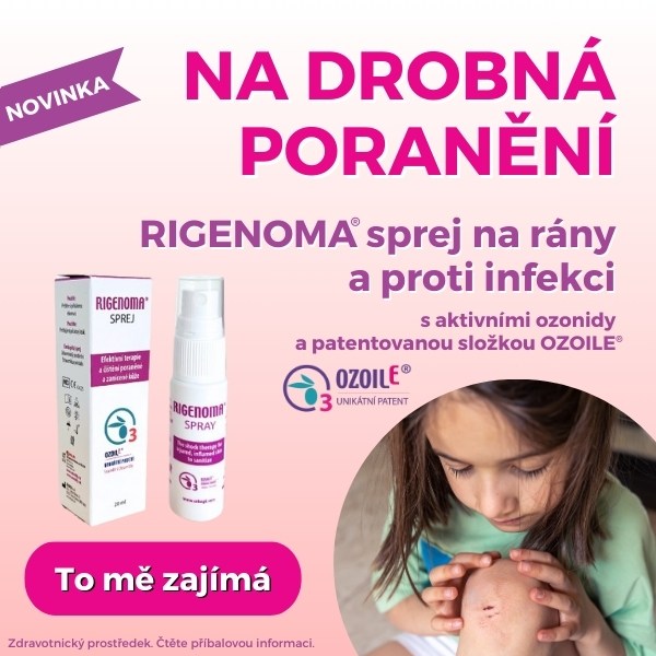 RIGENOMA - revoluční koncept hojení ran a zánětů