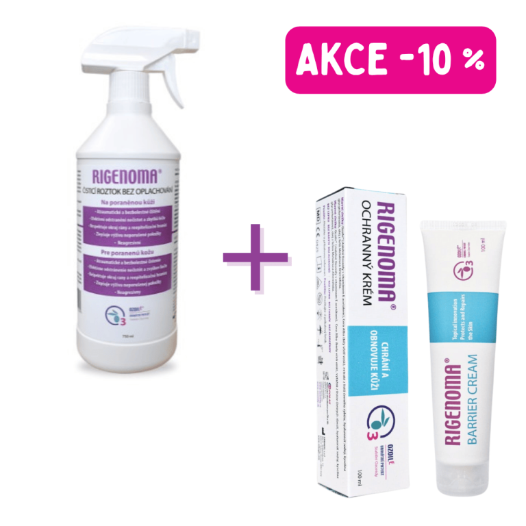 RIGENOMA - revoluční koncept hojení ran a zánětů