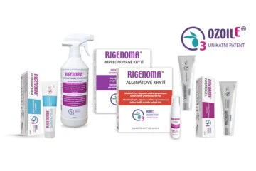 RIGENOMA - revoluční koncept hojení ran a zánětů
